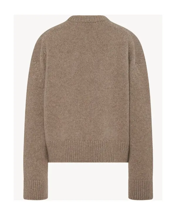 THE ROW Long-sleeved Cashmere Sweater