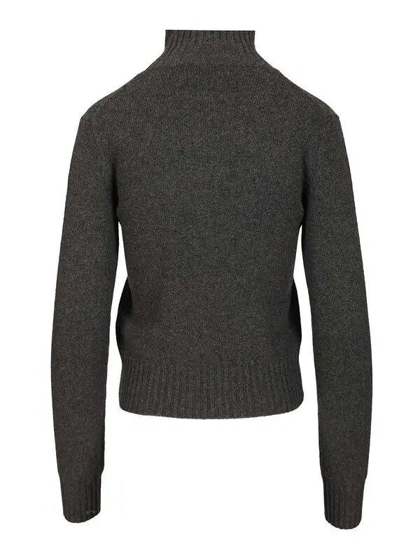 AMI Paris De Coeur Roll-neck Sweater
