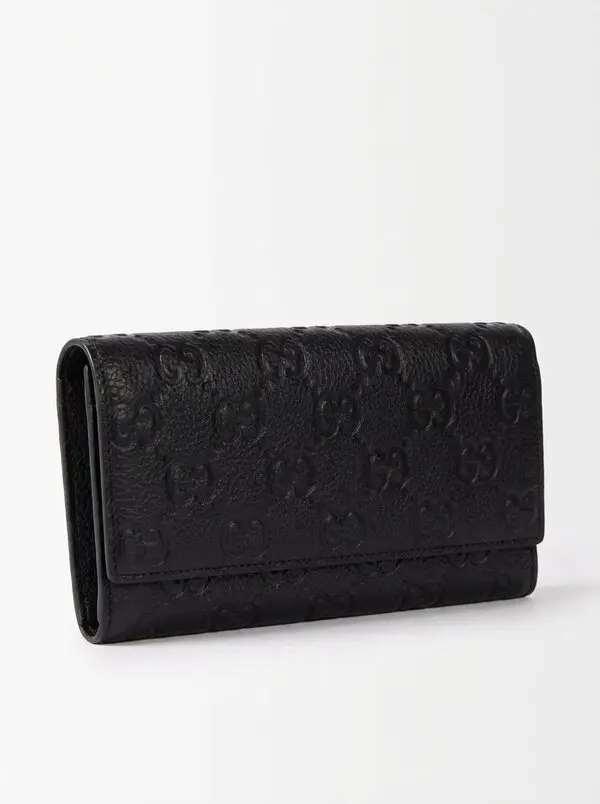 Gucci Emblem Long Wallet