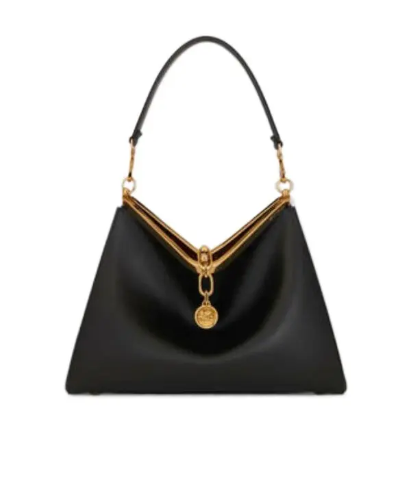 Etro Vela Medium Shoulder Bag - Black