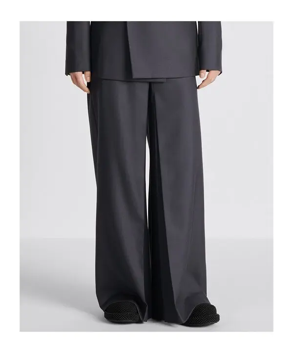 Dior Wide-leg Pleated Trousers