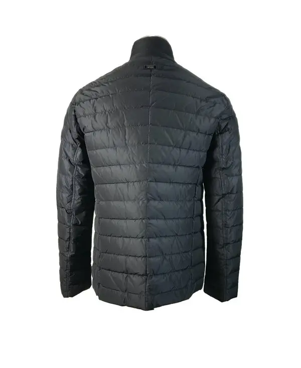 Emporio Armani Quilted Down Jacket - Black