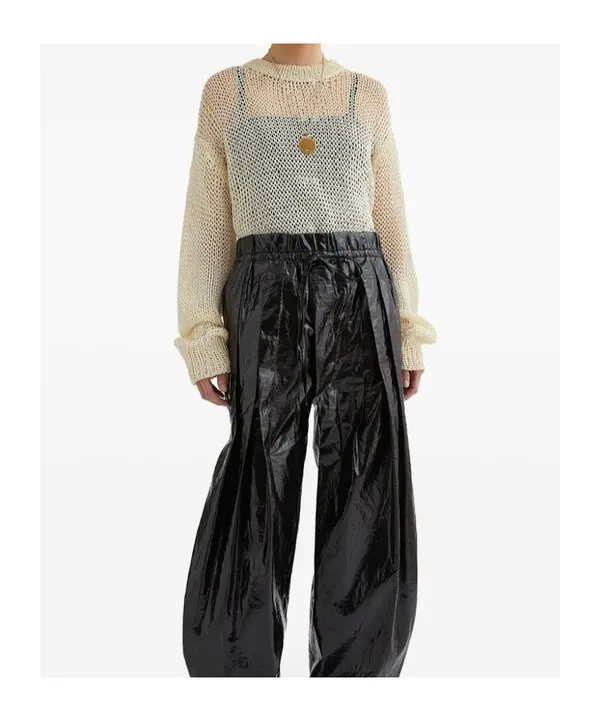 JIL SANDER Open Knit Crewneck Jumper