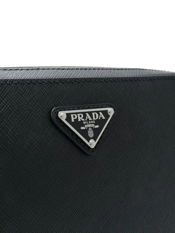 Prada Saffiano Leather Clutch Bag
