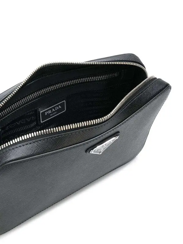 Prada Saffiano Leather Clutch Bag