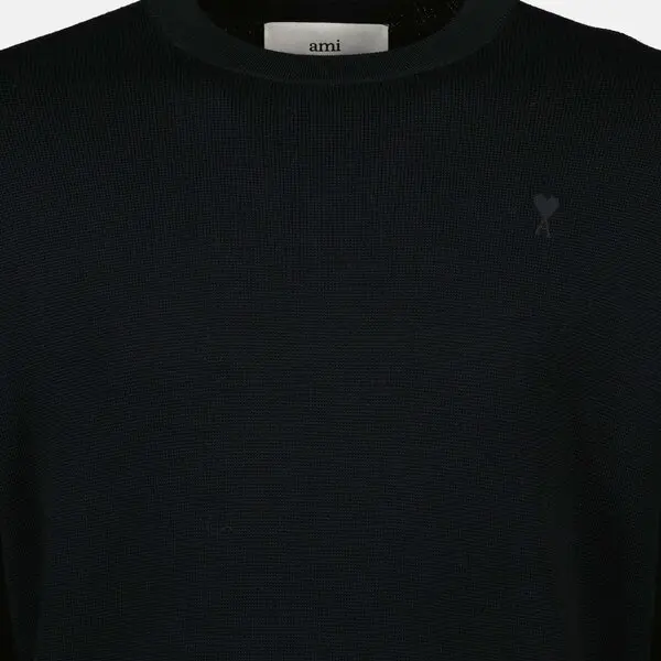 AMI Paris Embroidered Crewneck Pullover
