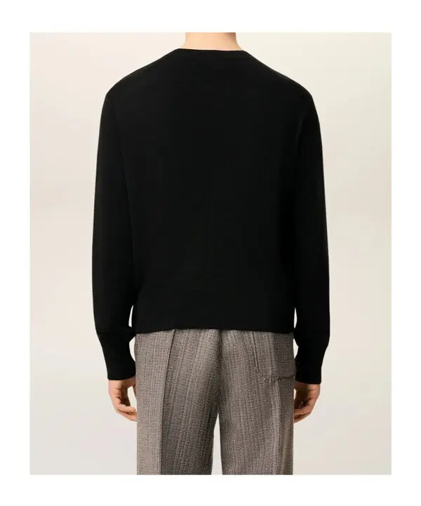 AMI Paris Embroidered Crewneck Pullover