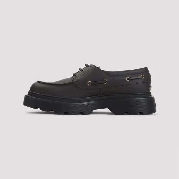 TOD'S Round Toe Lace-up Shoes