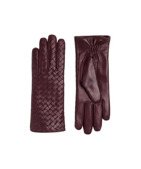 Bottega Veneta Intrecciato Leather Gloves