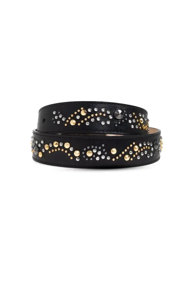Versace Embellished Buckle Belt