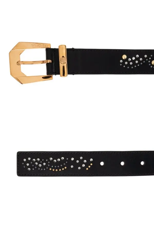 Versace Embellished Buckle Belt