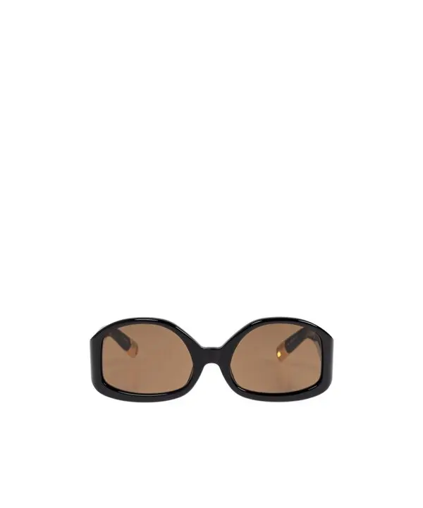 Jacquemus Logo Sunglasses - Brown