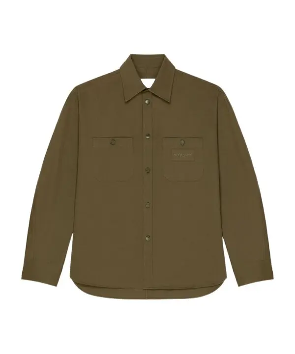 Givenchy Couture Seam Long-sleeved Overshirt