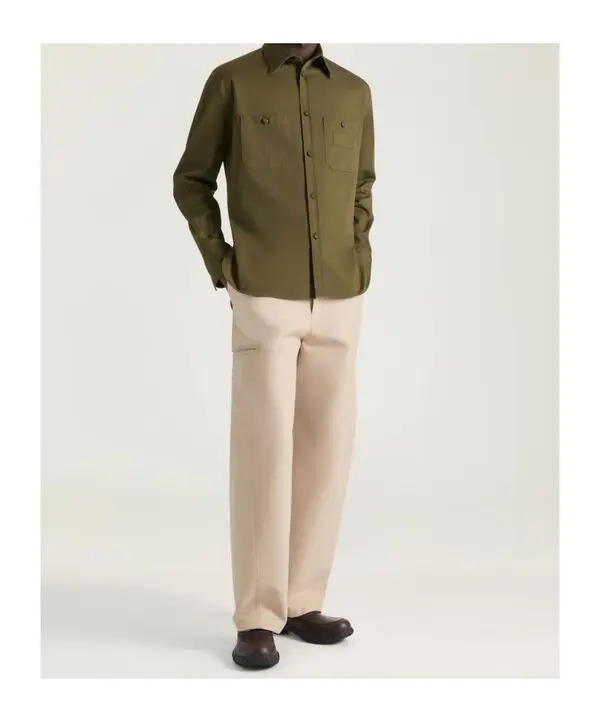 Givenchy Couture Seam Long-sleeved Overshirt
