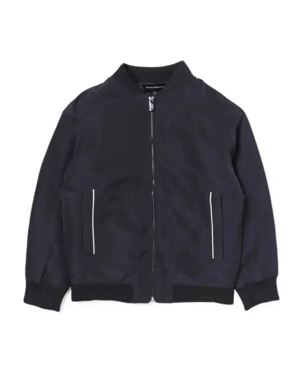 Emporio Armani Baseball Collar Zip-up Jacket