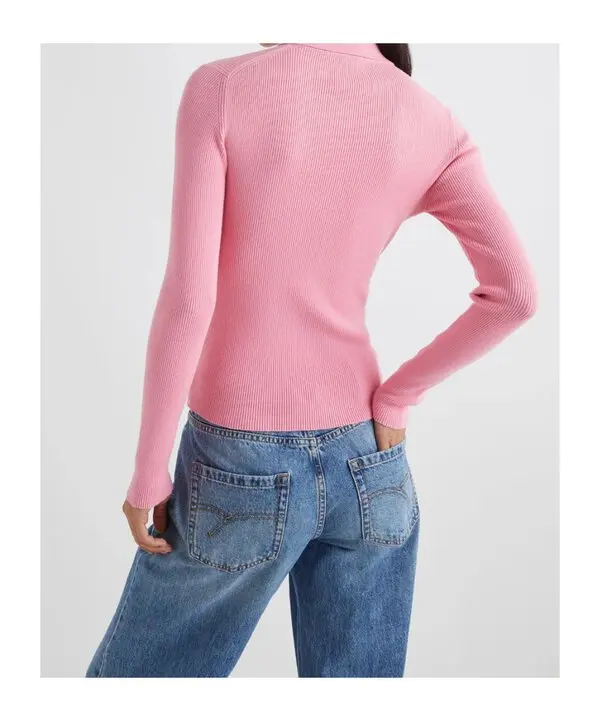 Marella Long Sleeve Knitted Polo Shirt