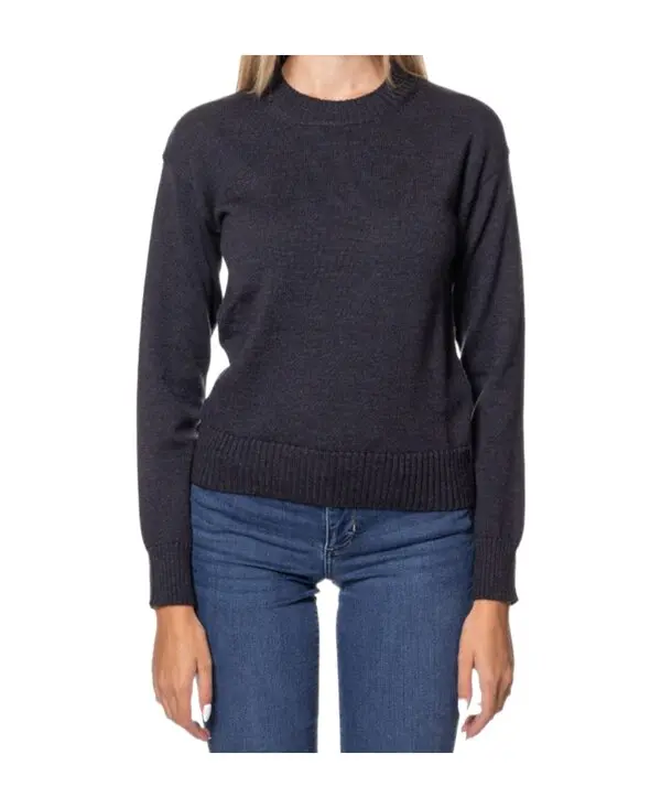 Max Mara Long-sleeved Round-neck Sweater