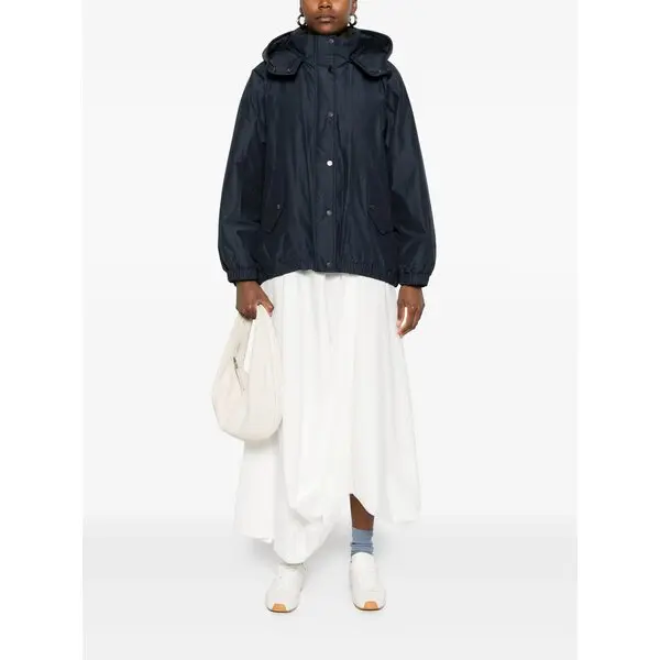Brunello Cucinelli Knitted Hooded Down Jacket