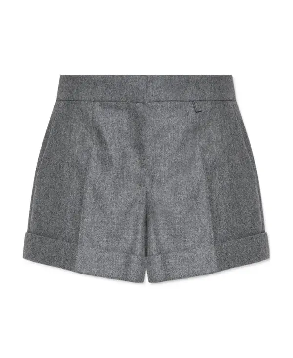 Givenchy Logo Pleated Shorts