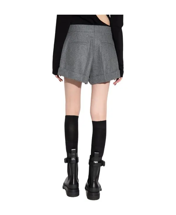 Givenchy Logo Pleated Shorts