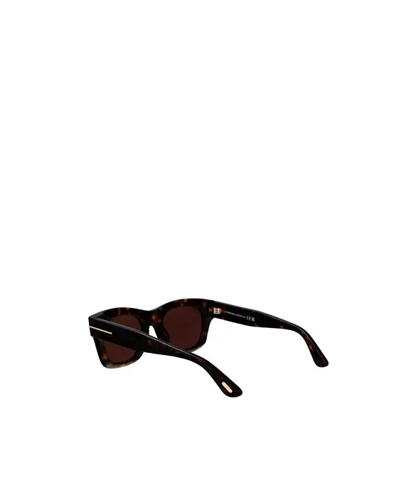 TOM FORD Square Frame Sunglasses - Red