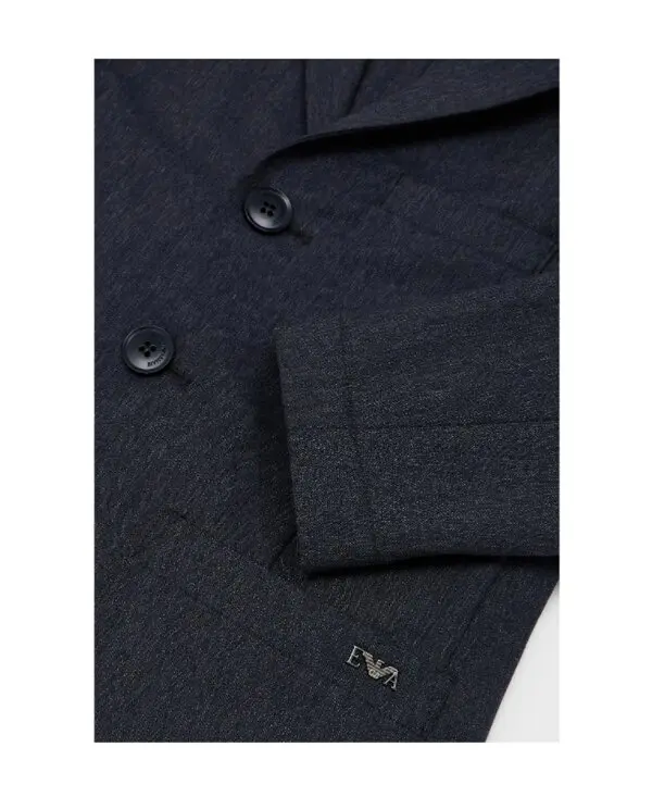 Emporio Armani Single-breasted Blend Blazer