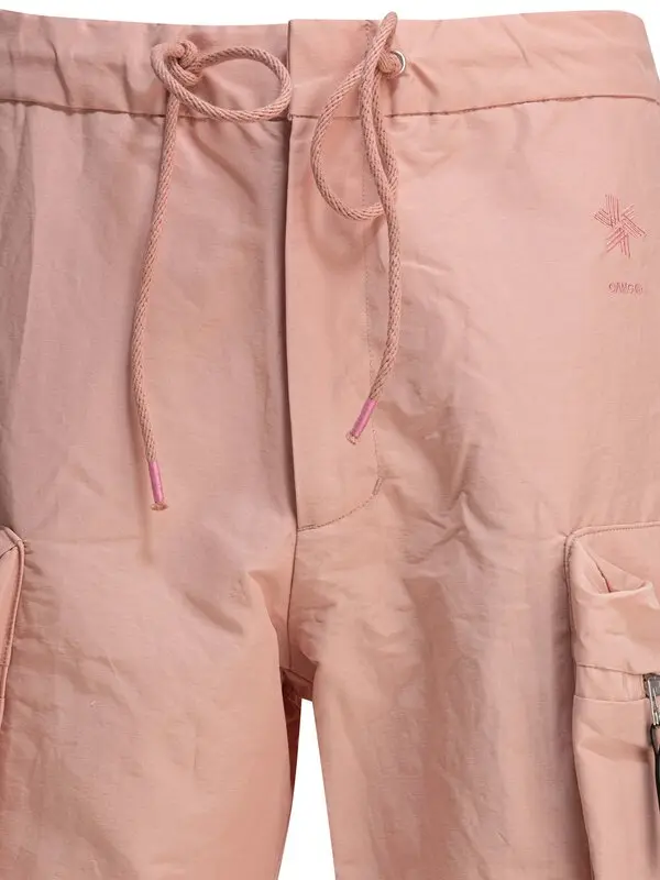 GOLDWIN Cargo Shorts With Zipped Pockets And Drawstring Waistband