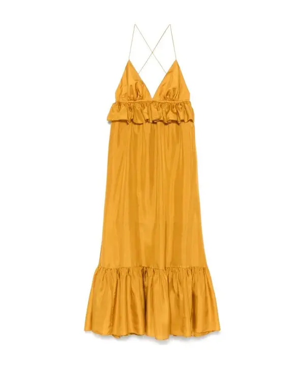 Zimmermann Rhiannon Maxi Dress - Gold