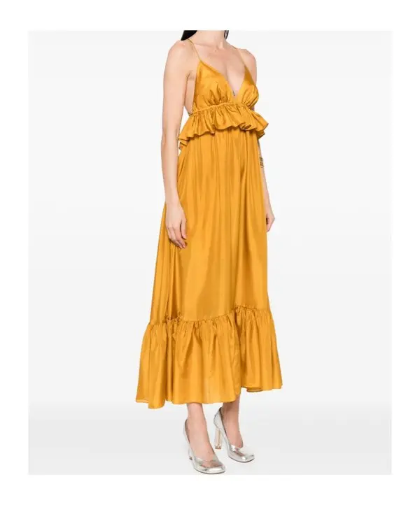 Zimmermann Rhiannon Maxi Dress - Gold