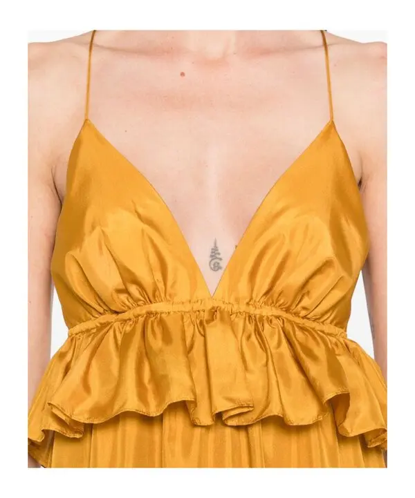 Zimmermann Rhiannon Maxi Dress - Gold