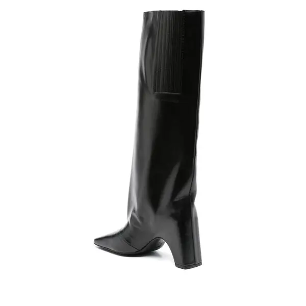 Coperni Square Toe High Heel Boots