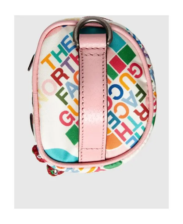 Gucci X The North Face Logo Shoulder Bag - White