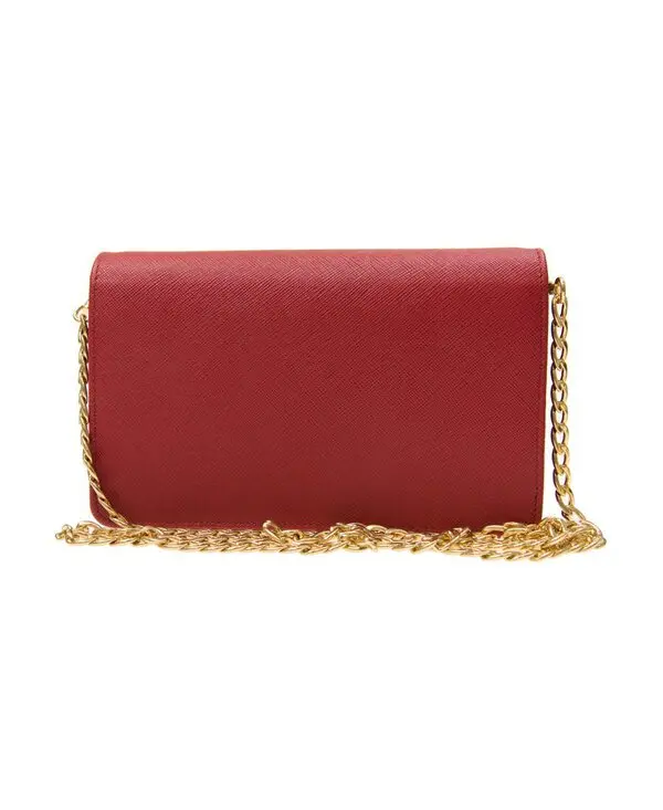 Prada Logo Sign Chain Shoulder Bag