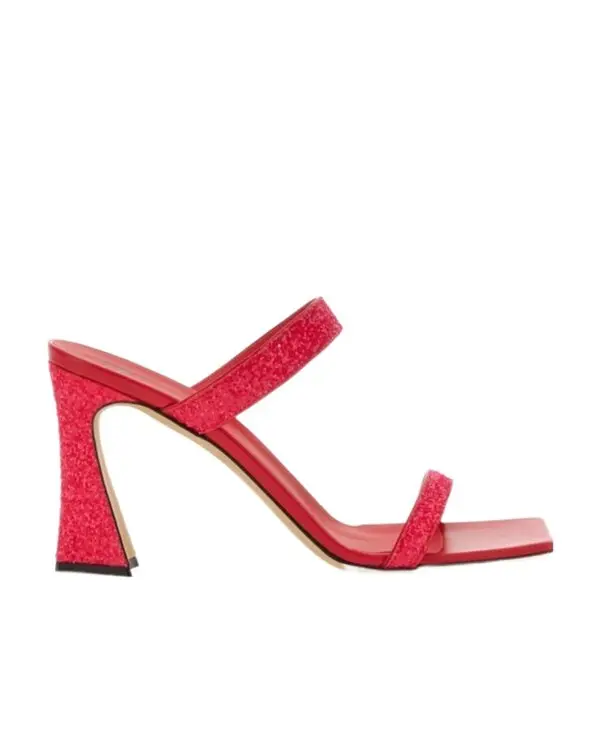 GIUSEPPE ZANOTTI Flaminia Glitter Mule Sandals
