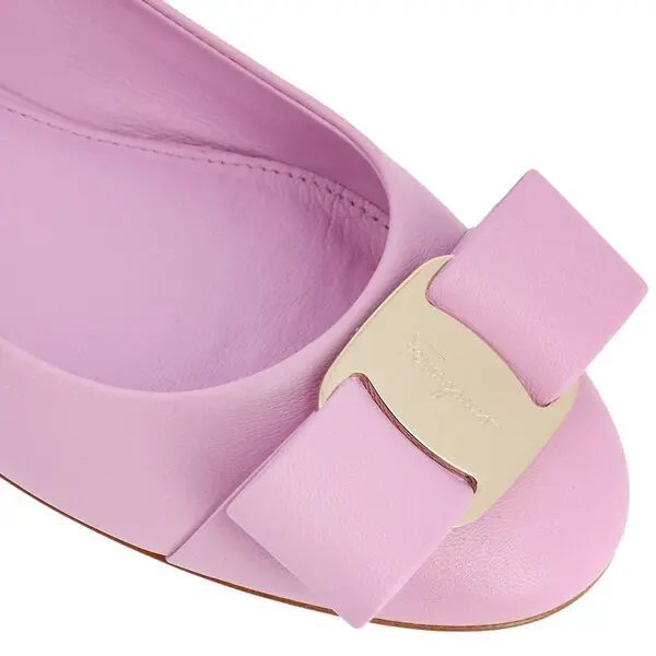 FERRAGAMO Varina Ballet Flats - Pink