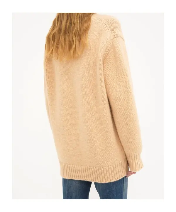 Chloé Oversized Knitted Jumper With Round Neck