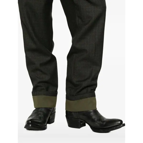Prada Layered Pleated Trousers