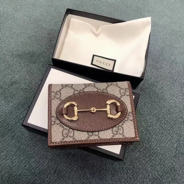 Gucci Horsebit 1955 Card Case Wallet