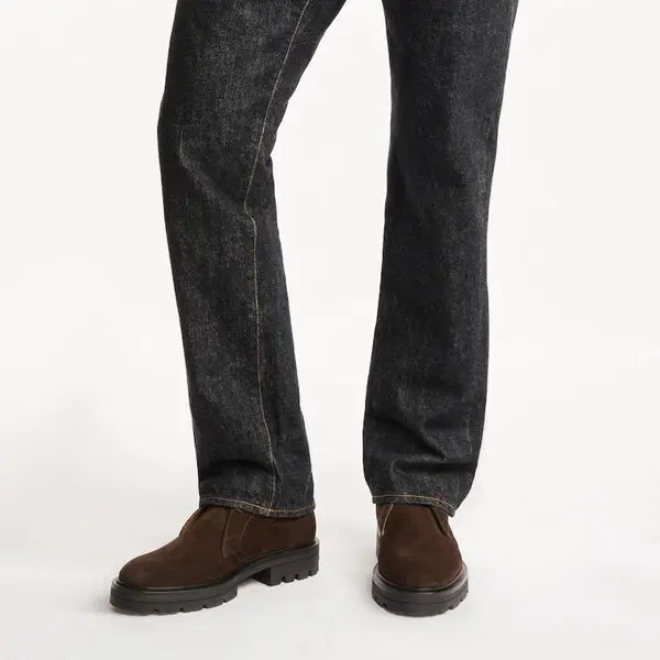 Hogan Suede Lace-up Boots - Brown