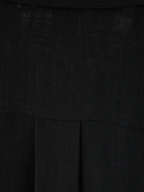 TOTEME Tie Detail Long Sleeve Shirt