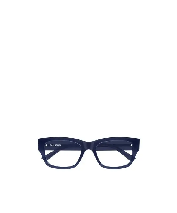 Balenciaga Rectangular Frame Eyeglasses - Blue