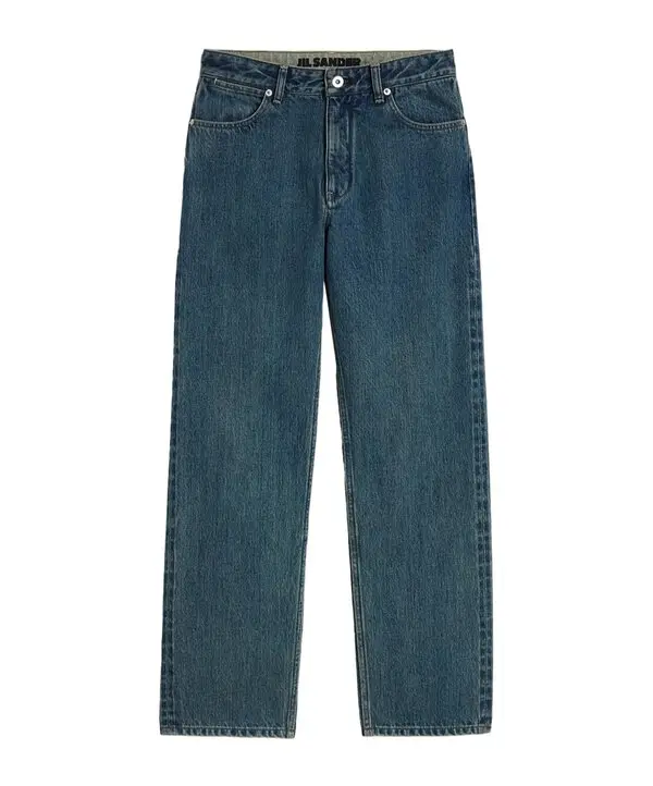 JIL SANDER Straight-leg Slim-cut Jeans - Blue