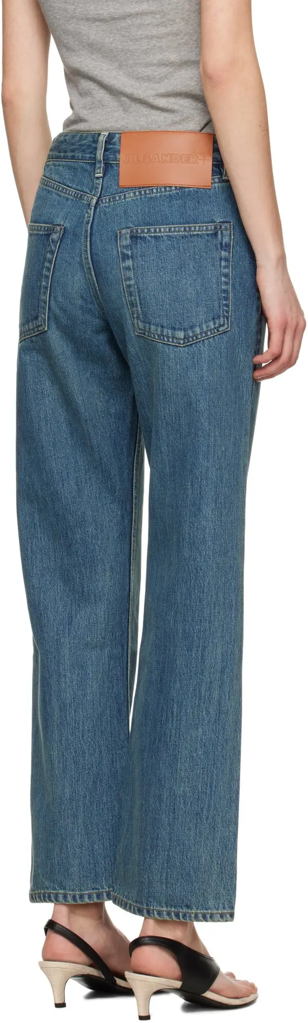 JIL SANDER Straight-leg Jeans - Blue