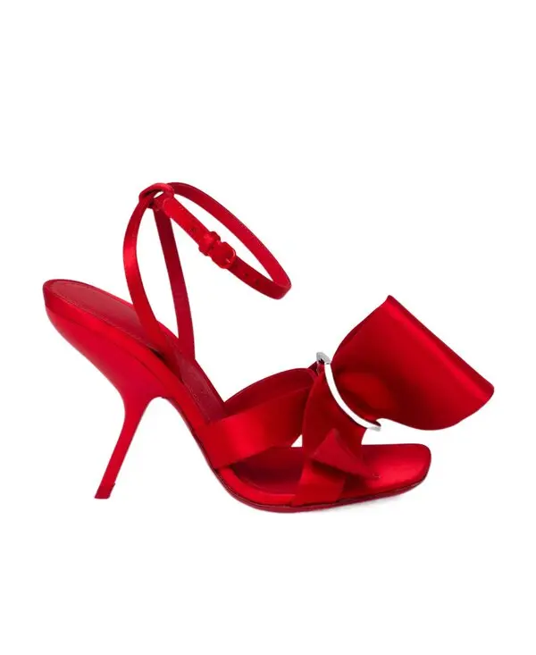 FERRAGAMO Open-toe High-heeled Sandals With Adjustable Ankle Straps