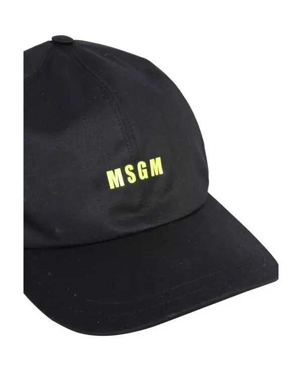 MSGM Logo Baseball Cap - Black