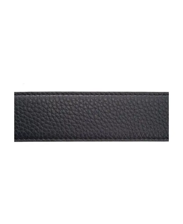 FERRAGAMO Reversible Gancini Buckle Belt - Black