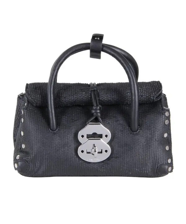 ZANELLATO Double-handled Shoulder Bag - Black
