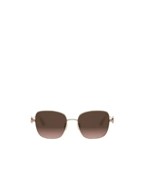 Dior Square Frame Sunglasses - Brown