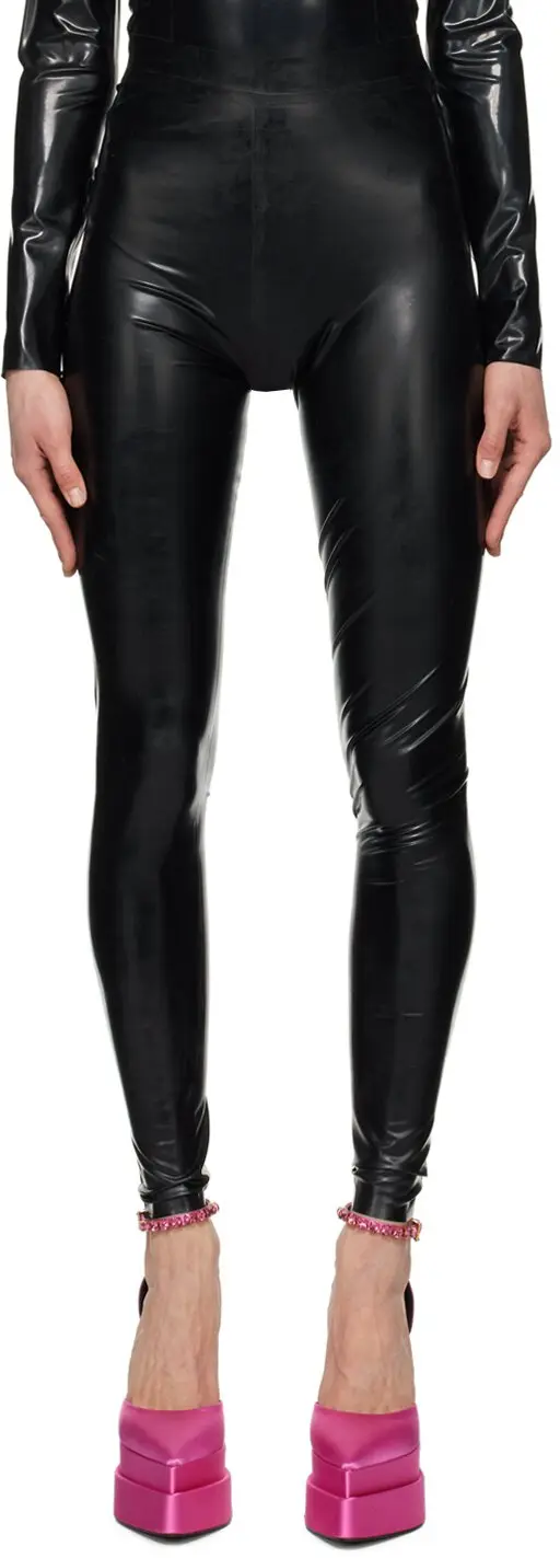 Versace High-waisted Leggings