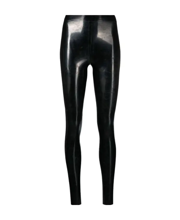 Versace High-waist Tapered Leg Leggings - No